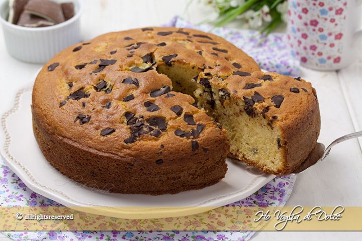 Torta stracciatella ricetta facile | Ho Voglia di Dolce