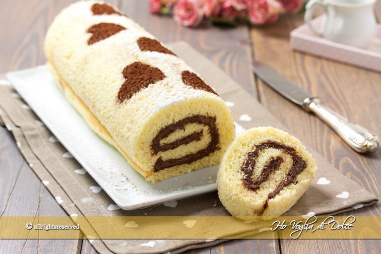 Rotolo alla Nutella ricetta infallibile | Ho Voglia di Dolce